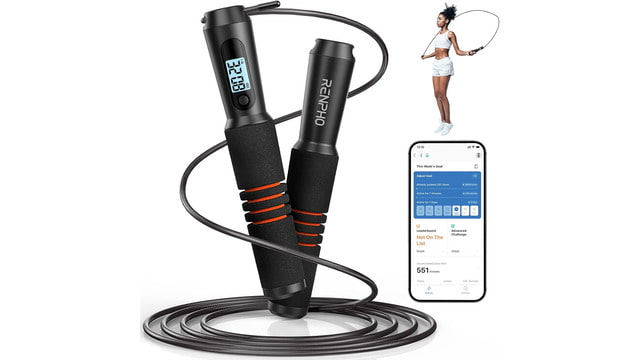 RENPHO Smart Jump Rope (Black) - iClarified Store