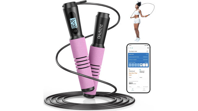 RENPHO Smart Jump Rope (Pink) - iClarified Store