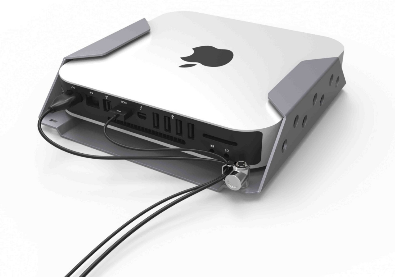 Maclocks Mac Mini Security Mount Enclosure - iClarified