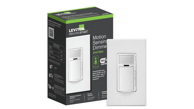 Leviton Decora Smart Motion Sensing Dimmer Switch (Wi-Fi 2nd Gen ...