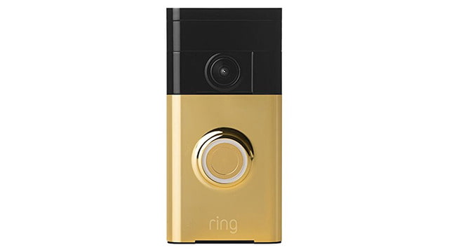 Ring Wi-Fi Enabled Video Doorbell (Polished Brass) - iClarified
