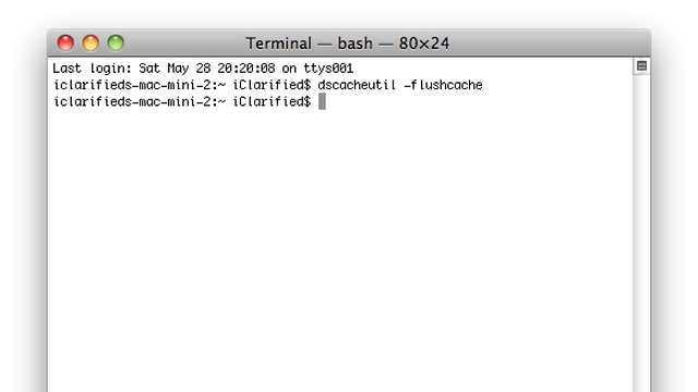 How to Clear Your DNS Cache in Mac OS X - iClarified