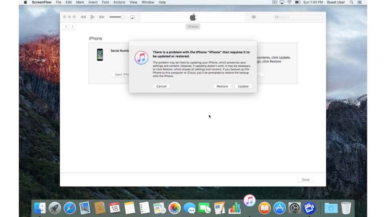 How to Put Your iPhone 7 and iPhone 7 Plus Into Recovery Mode [Video ...