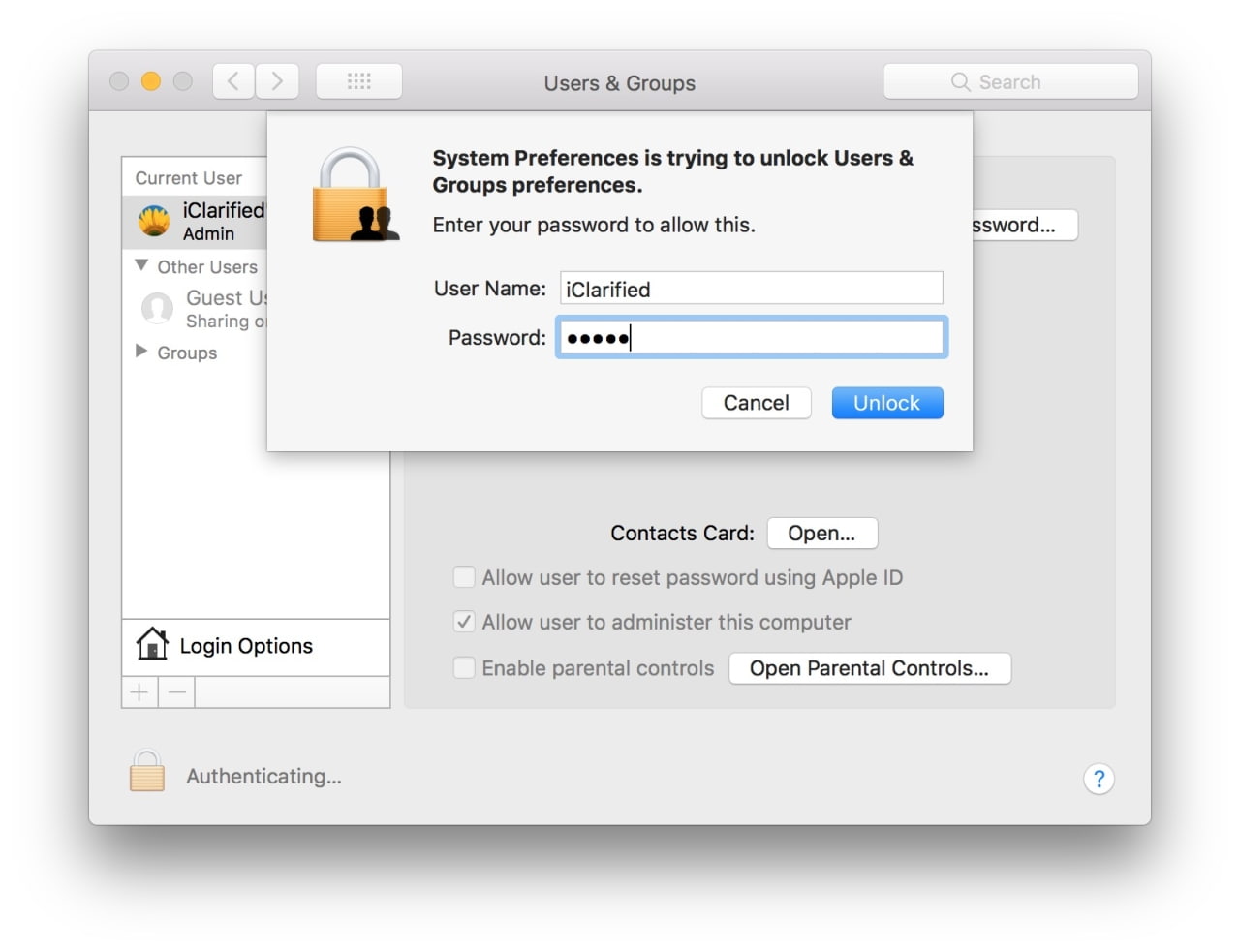 How to Enable the Root User and Change the Root User Password in macOS ...