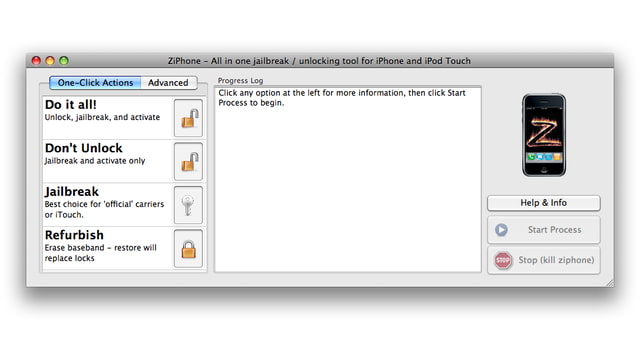 How to Unlock 1.1.2-1.1.4 iPhones with ZiPhone 2.5 GUI (Mac) - iClarified