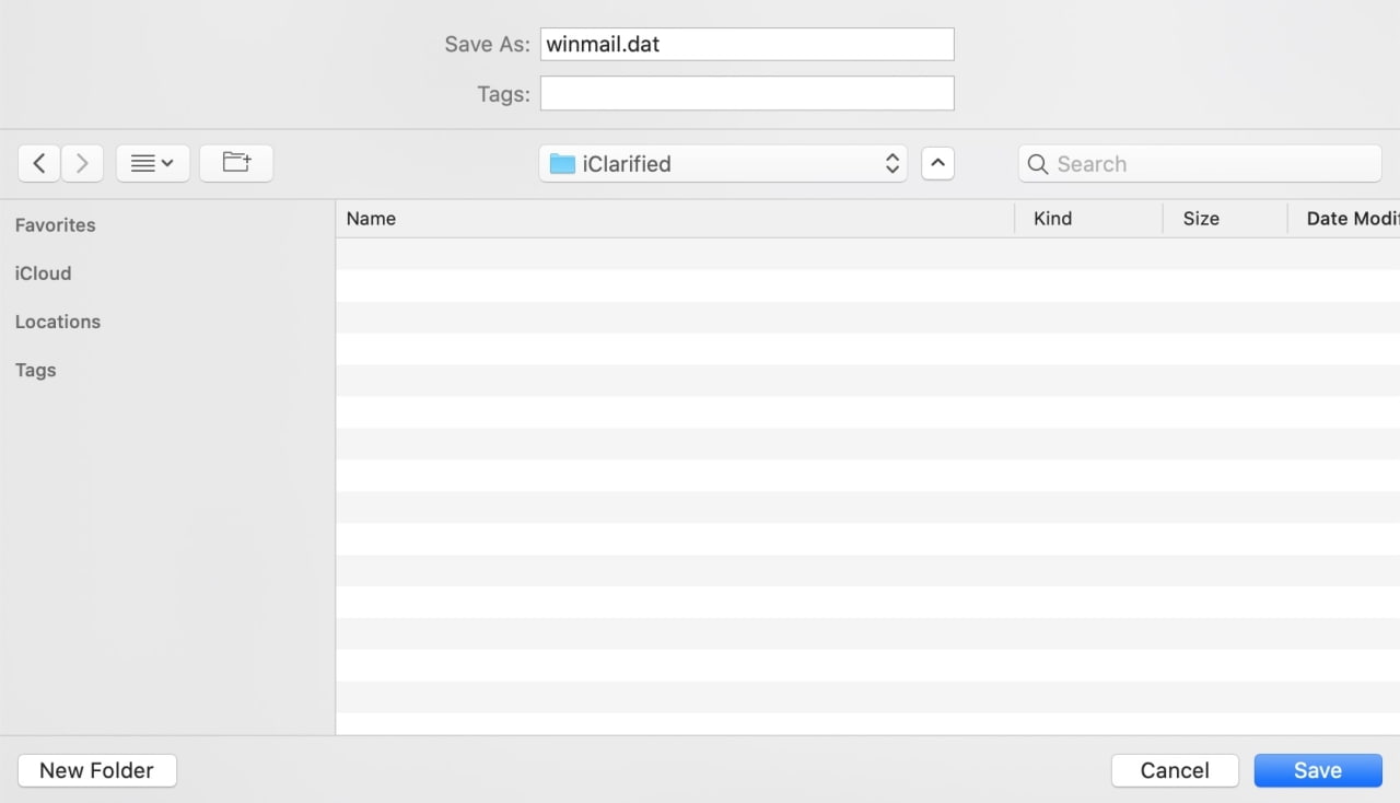 How to Open a Winmail.dat Attachment on Mac - iClarified
