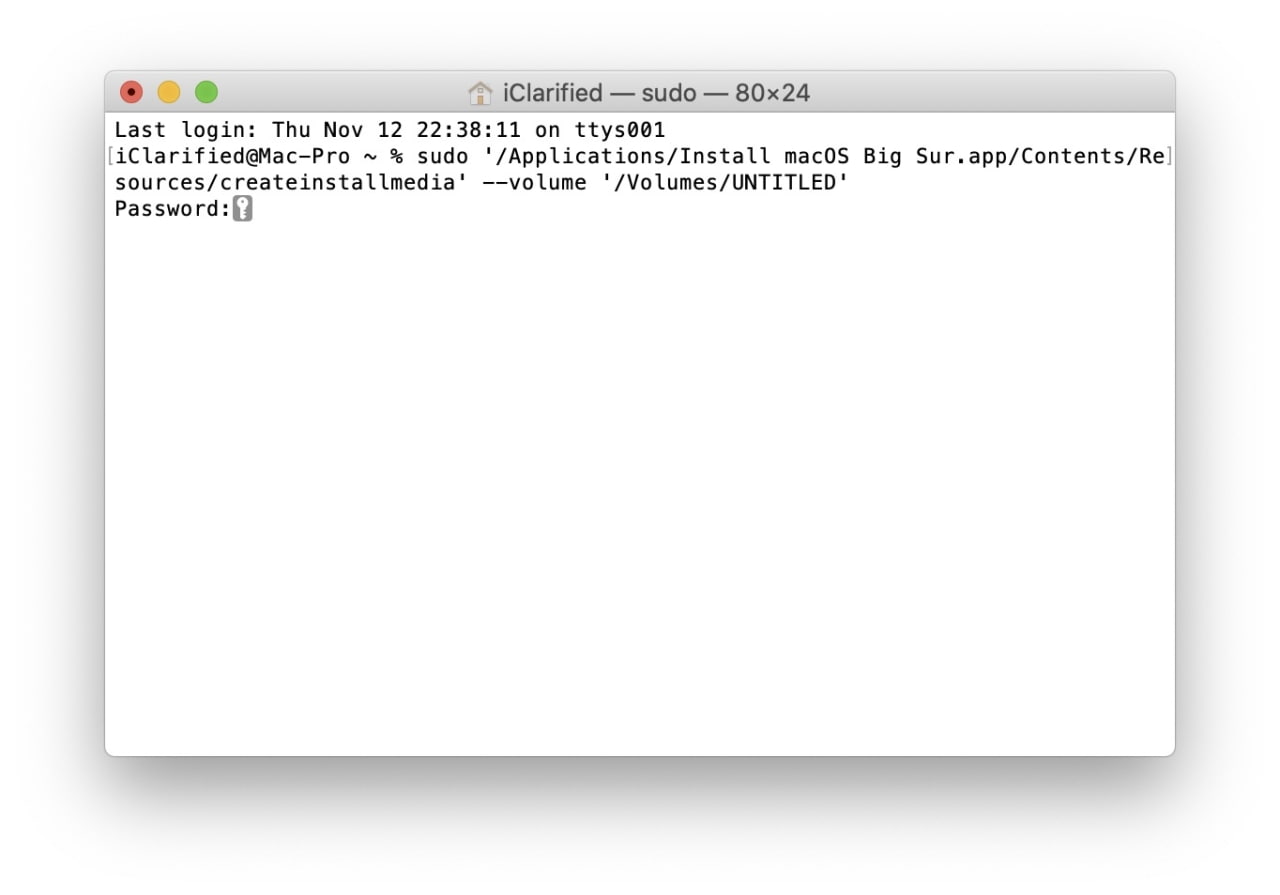 How to Make a Bootable macOS Big Sur USB Install Key [Video] - iClarified