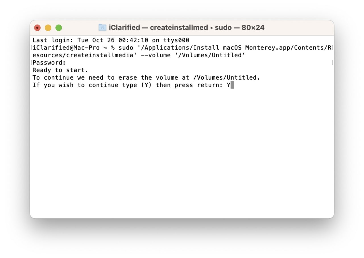 How to Make a Bootable macOS Monterey USB Install Key [Video] - iClarified