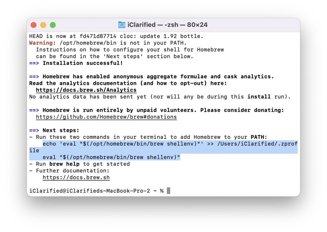How to Install Homebrew on Mac - iClarified