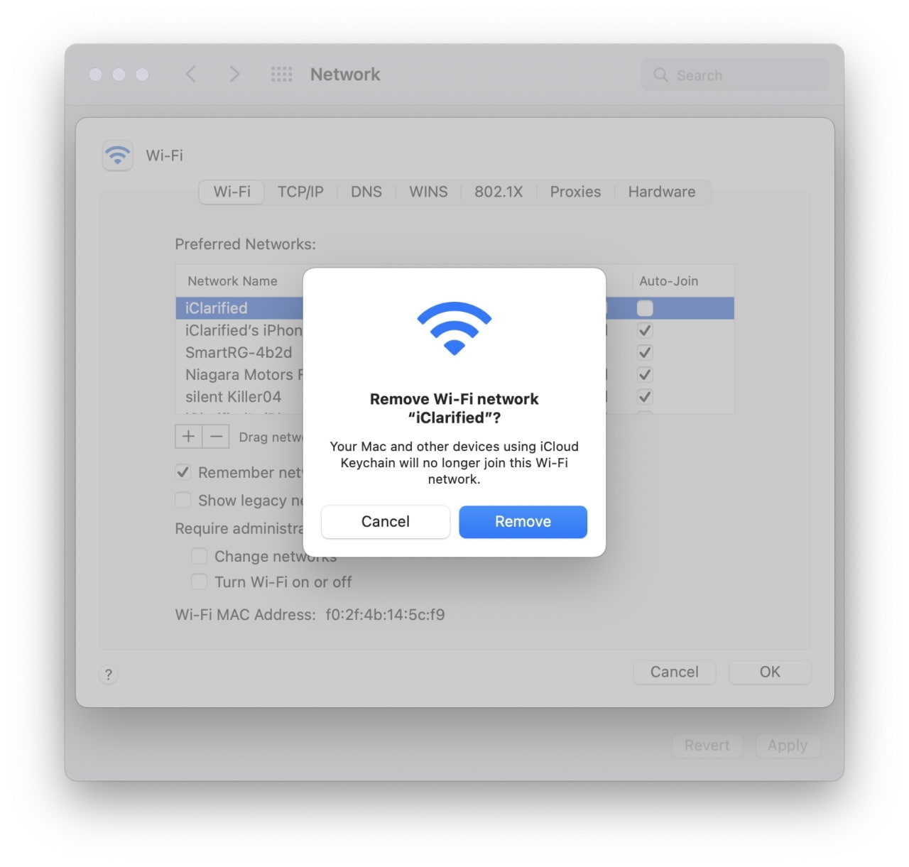 How to Forget a Wi-Fi Network on Mac [Video] - iClarified
