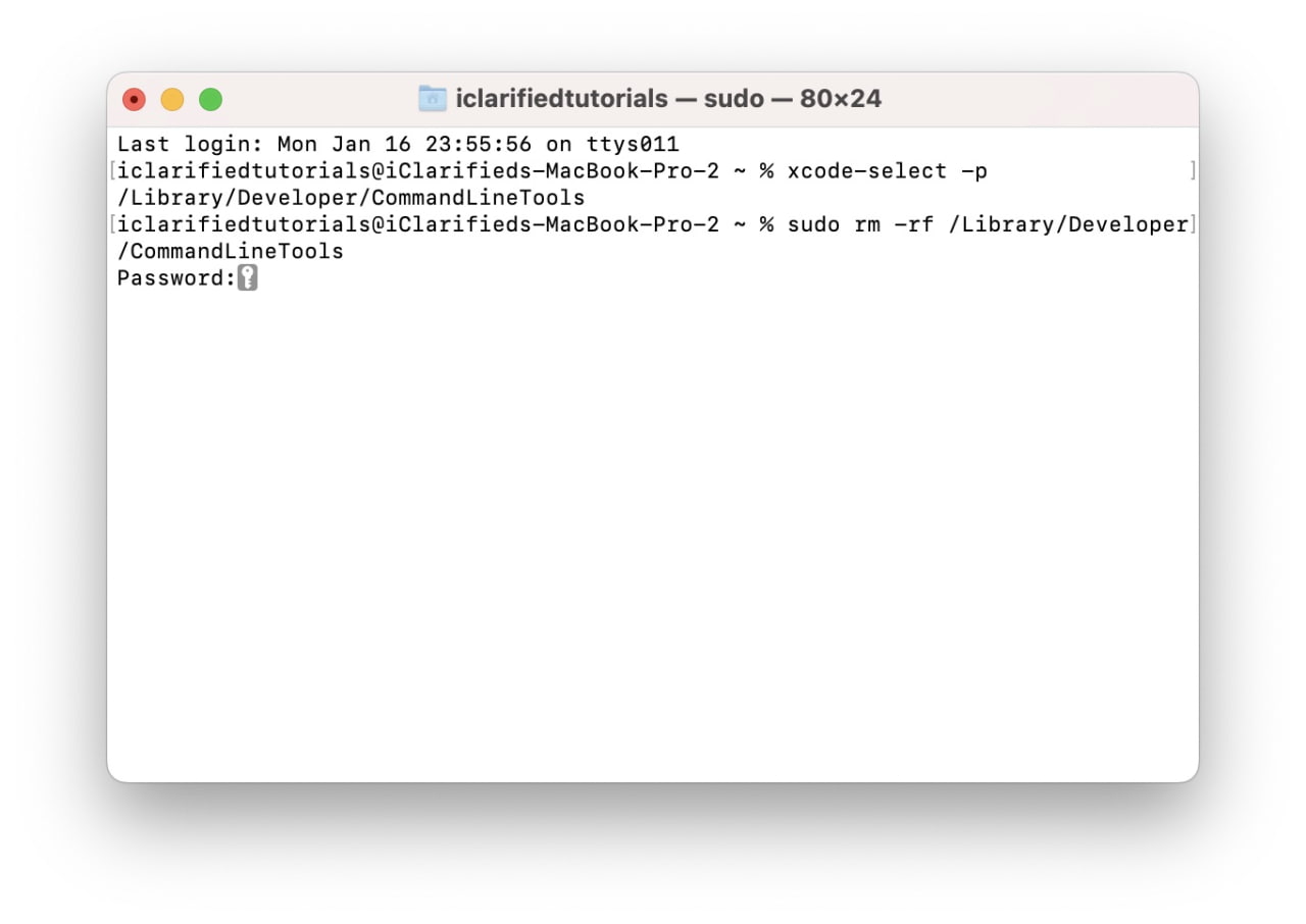 How to Uninstall Xcode Command Line Tools [Video] - iClarified