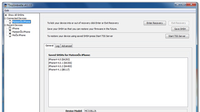How to Backup Your SHSH Blobs Using Firmware Umbrella [Windows] - iClarified