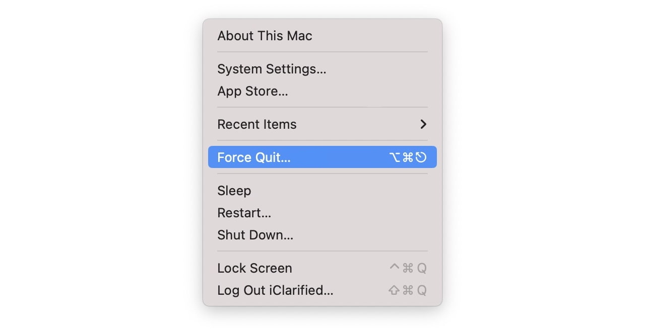 How to Force Quit on Mac [Video] - iClarified